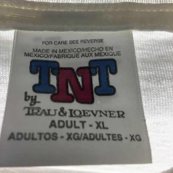 Tnt | Shirts | Vintage Tnt 997 Taz Tasmanian Devil Notre Dame Xl | Poshmark